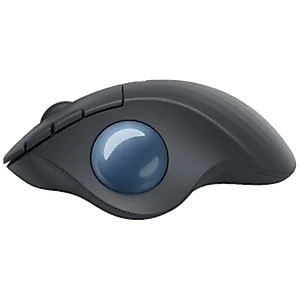 Logitech M575 Ergonomic Wireless Trackball USB Mouse, Black (910-005869)