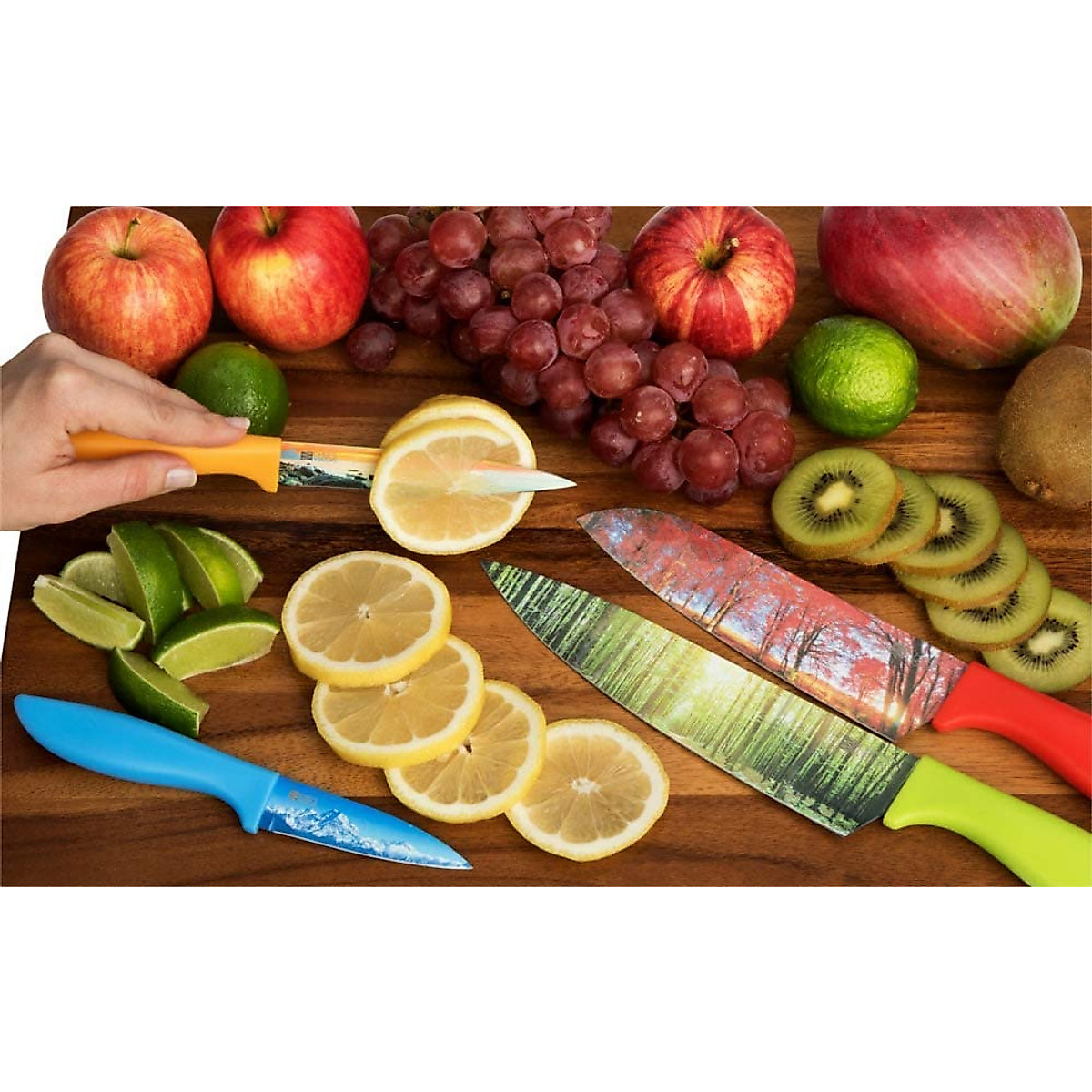 Landscape Knife Set Bundle With Slice Bright Flexible Cutting Mats