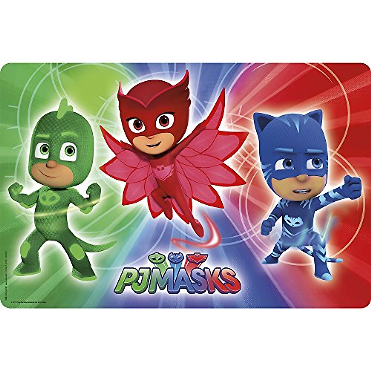Zak Designs Disney Jr. Kid's Placemat, PJ Masks, 1 pc