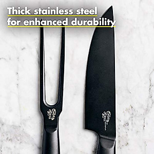 GreenPan Chop & Grill Chef's Knife & Chef's Fork Set
