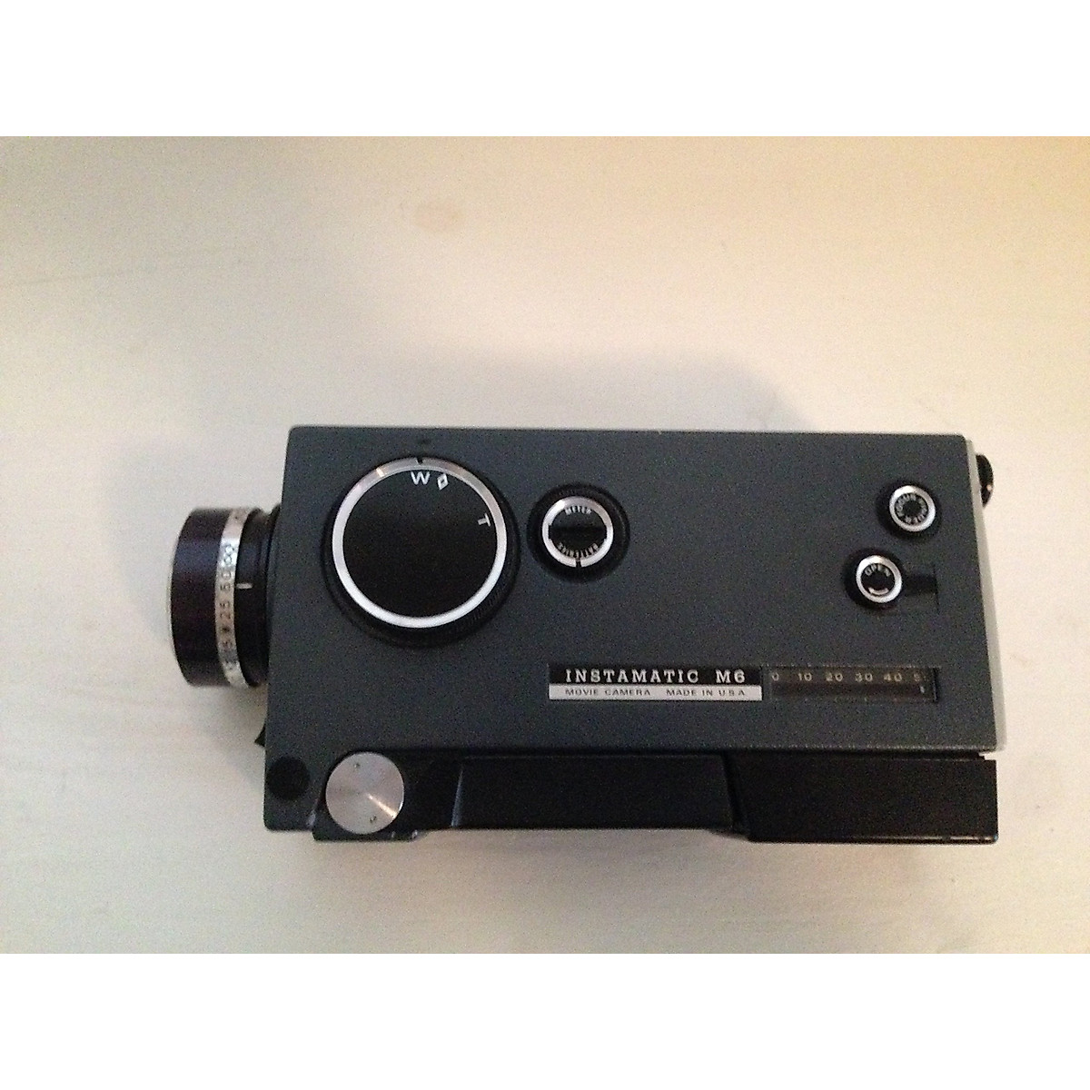 Eastman Kodak Company Eastman Kodak Instamatic M6 Movie Camera Super 8 Movie Camera (Requires Super 8 Film)(Made in U.s.a.)