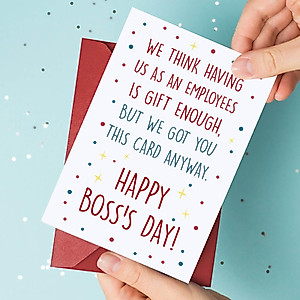Hincoo Boss Lady Gifts For Women, Best Boss Gifts For Women, Bosses Day Card, Bosses Day Gifts For Women, Bosses Day Gifts For Men, Boss Day Gifts For Women(card 10)
