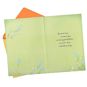 Hallmark Baby Shower Card (Animals in the Woods)