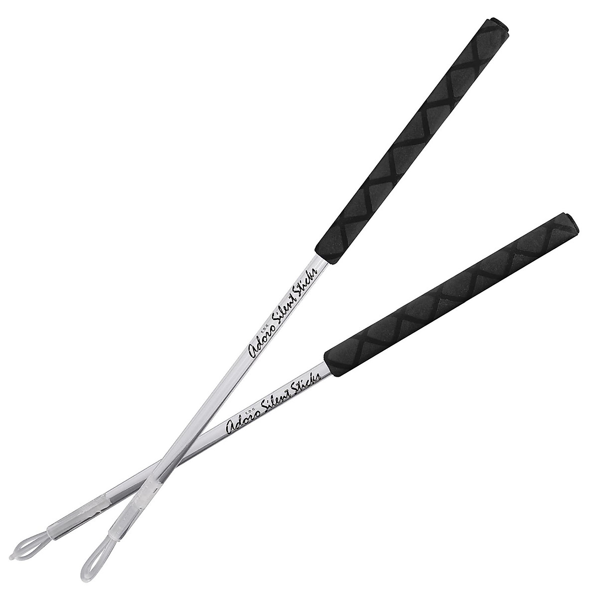 Adoro Silent Sticks - Drum Sticks Designed for Live Acoustic Music - Reduce the Volume of any Drum Set and Maintain a Full Stick Sound - No more Drum Shield or Dampeners needed - SSX (1 Pair)