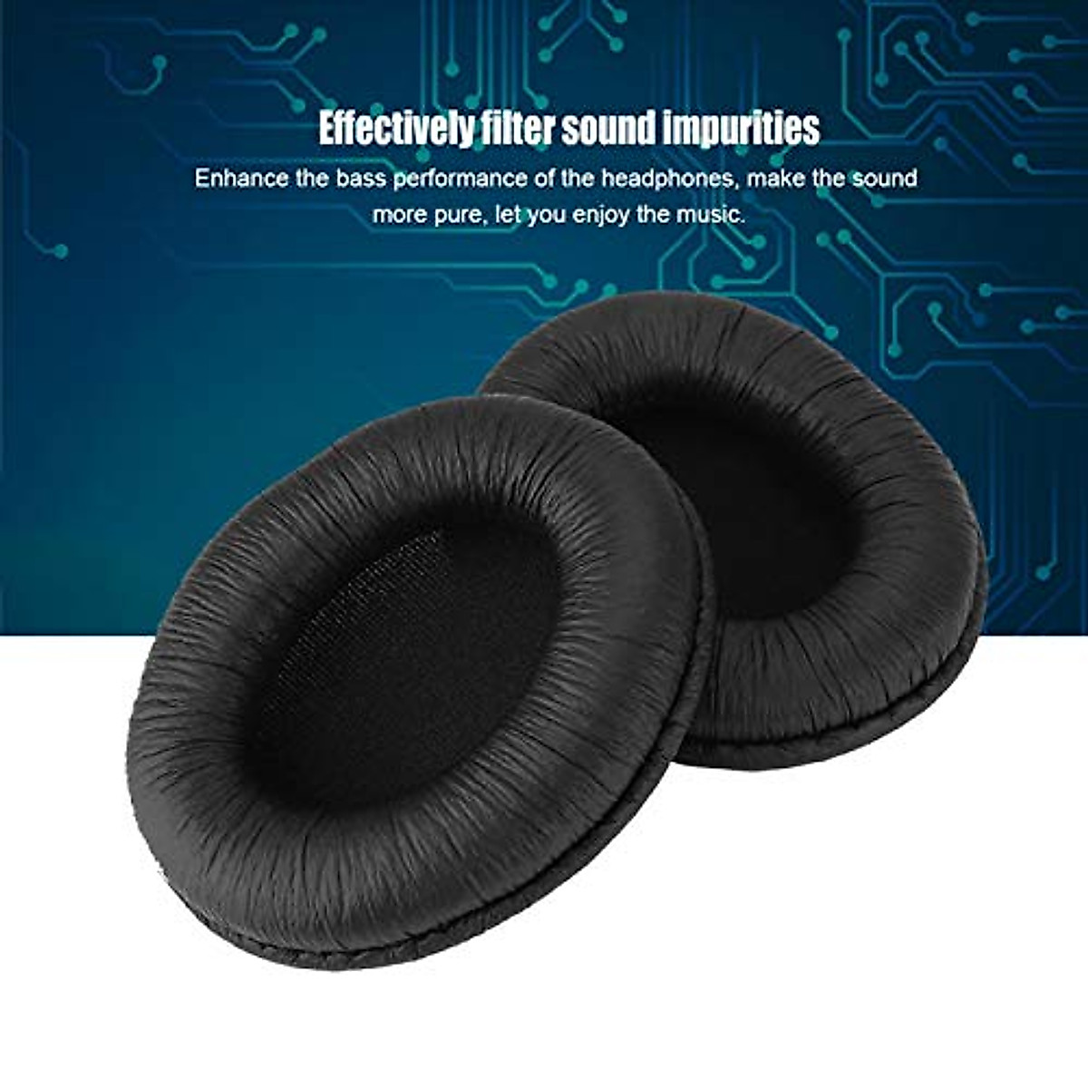 Socobeta Earmuffs Headphones Ear Cushion with Bass Performance Highly Elastic for MDR-NC60 MDR-D333 DR-BT50