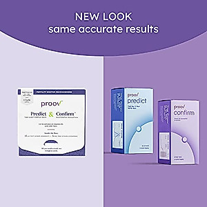 Proov Predict & Confirm Ovulation | Predict The Fertile Window and Confirm Successful Ovulation with one Dual-Hormone Test kit | 15 LH Tests and 5 FDA Cleared PdG Tests | One Cycle Pack