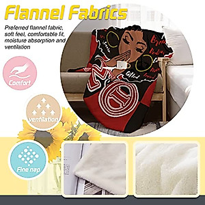 Cartoon Blankets Winter Warm Soft Blanket Throw for Bedroom Sofa Chair Lightweight Home Decor Travel Blanket 40*50inch（127CM*102CM）