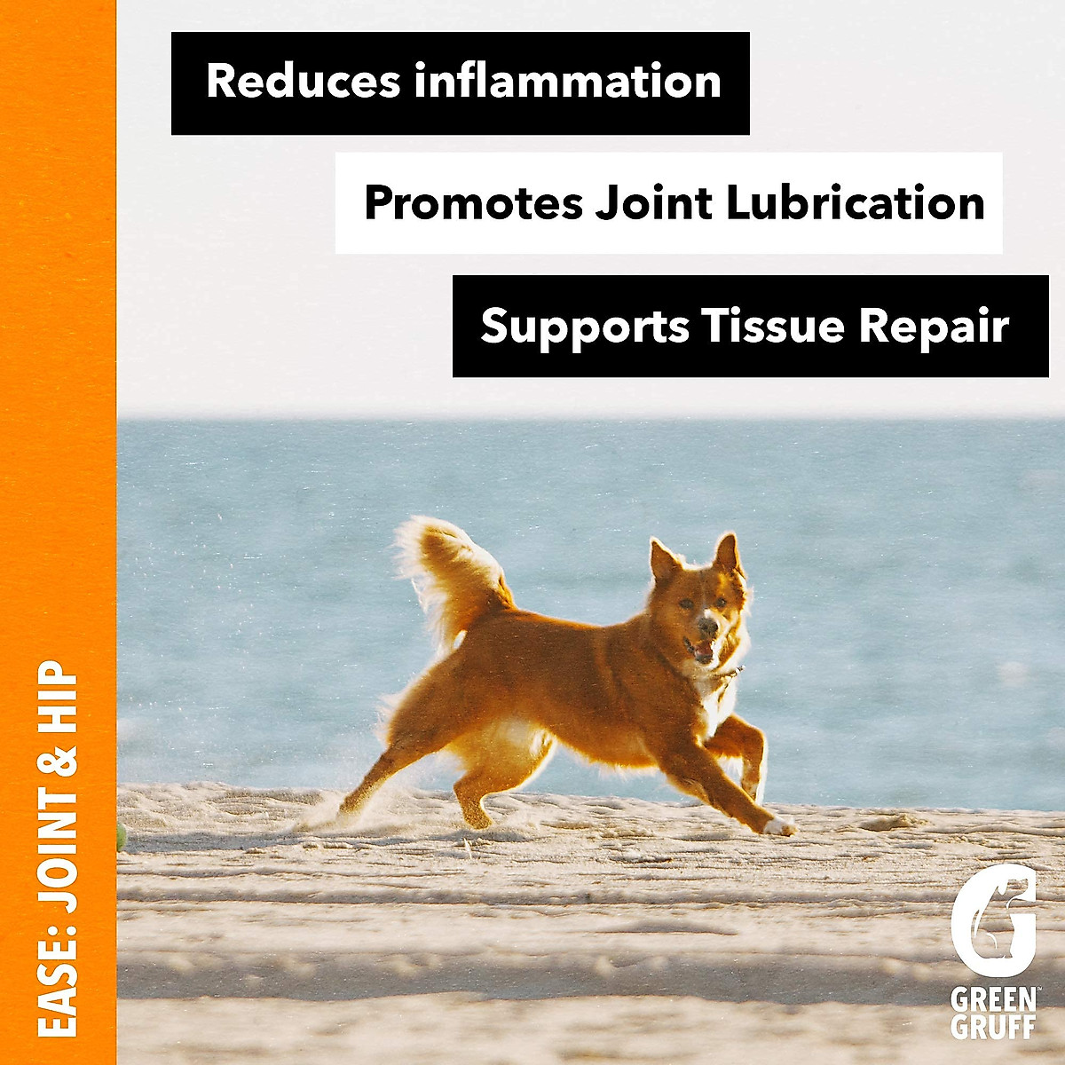 Green Gruff Dog Probiotics & Digestive Enzymes and Hip & Joint Supplement Bundle - Organic Dog Immune Supplement – Dog Arthritis Supplement - Joint Mobility, Arthritis Relief for Dogs - Made in USA