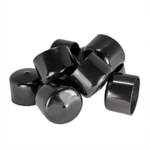 SBDs (LOT 40) Vinyl End Caps by CAPLUGS | Genuine VC Series Large 1" to 2" (Sizes 5 x 8 Each) 1", 1-1/4", 1-1/2", 1-3/4", 2". Cover for Pipe Plastic Tubing Bolt Screw Rubber Thread Protector.
