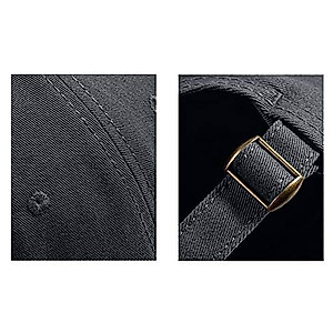 Zegoo Fashion Short Brim Anti Sweat Sunscreen Trucker/Baseball Style Hat Cap Black