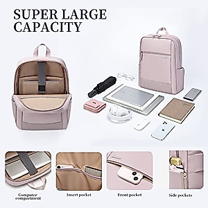 GOLF SUPAGS Laptop Backpack Anti Theft Slim Travel Backpack for Women Water Resistant College Bookbag Fits 15 Inch Thin Notebook