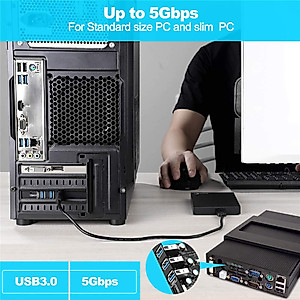 Yeeliya PCIe USB Card 4-Ports(1x USB-C - 3X USB-A) USB 3.0 Expansion Card PC Internal USB hub for Windows 10/8/7 and MacPro 4.1/5.1 with Low Profile Bracket