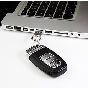 Silicon Power 64GB Jewel J80 USB 3.0 Flash Drive, Titanium (SP064GBUF3J80V1T)