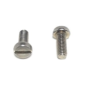 M3-.50 x 8 Stainless Steel Slotted Cheese Head Machine Screw DIN84 A2 M3x8 (50 Pieces)