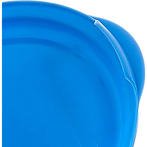 San Jamar-SI6500 Saf-T-Ice Commercial Ice Tote Snap-Tight Lid - Blue, 1 Count (Pack of 1)