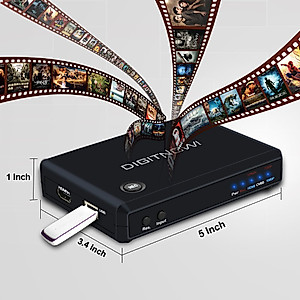 DIGITNOW Video Capture Card Audio capture card Video USB Converter 1080P HDMI Video Vhs Digital Converter/Recorder for PS4, Xbox One/Xbox 360,LiveTV,PVR DVR