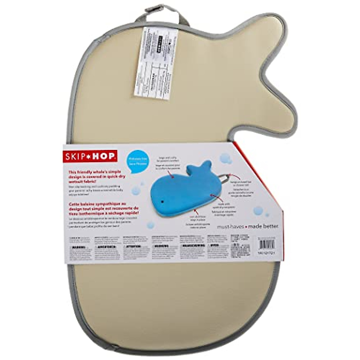 Skip Hop Moby Bath Kneeler, Blue