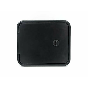 THETFORD RV Camper Storage Up to 4 Inch PVC or Flex Sewer Hose Hatch Black PN 94303