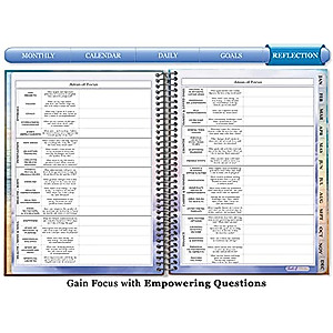 Tools4Wisdom 2024 Planner - 15 Month October 2023 thru Dec 2024 Planner - 8.5x11 Hardcover