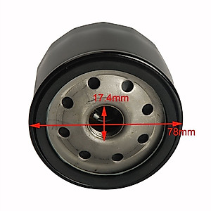 HIFROM Flat Air Filter Pre Filter Oil Filter Fuel Filter Spark Plug Replacement for 792101 273638S 672772 671231 5408 5408H 273238 Replacement fits Intek V-Twin Engines 16-27 HP