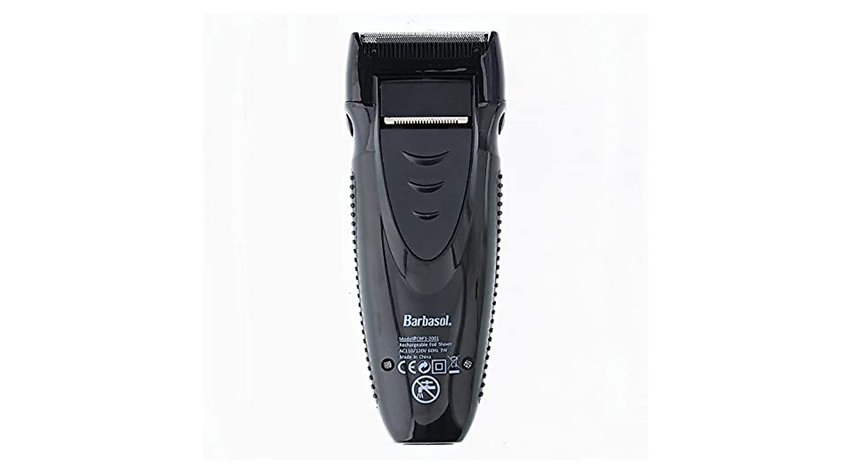 Barbasol Rechargeable Electric Foil Shaver with Stainless Steel Blades ...