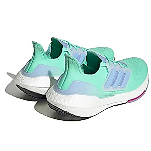 adidas Women's Ultraboost 22 Running Shoe (Pulse Mint/Blue Dawn/Crystal White, us_Footwear_Size_System, Adult, Women, Numeric, Medium, Numeric_7_Point_5)