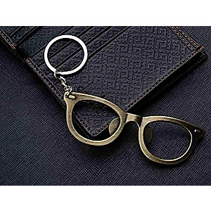 Sun Glasses Bottle Opener, Liangery Travelling Mental Beer Bottle Opener Keychain with Vintage Style
