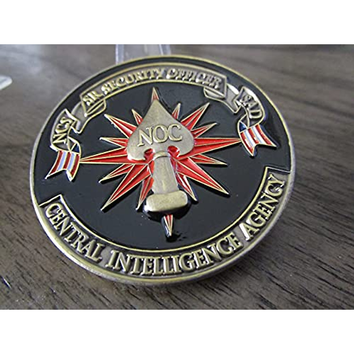 Central Intelligence Agency Senior Security Officer Non-Official Cover Covert Operations Challenge Coin