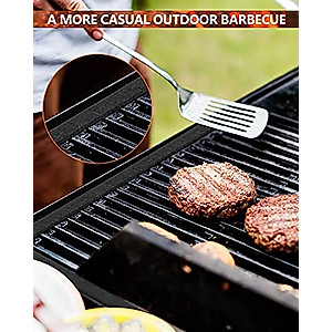 BAIPOK 1/2" x 1/8" High Temp Nomex BBQ Gasket Smoker Seal Self Stick Grill Tape 15 ft High Heat Smoker Gasket for Better Temp Control, Will Not Melt