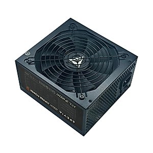 Apevia ATX-JP600W Jupiter 600W 80 Plus Bronze Certified Active PFC ATX Gaming Power Supply, Supports Dual/Quad Core CPUs, SLI/Crossfire/Haswell, 3 Year Warranty