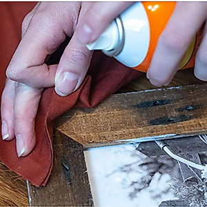 Gorilla Heavy Duty Spray Adhesive, Multipurpose and Repositionable, 11 Ounce, Clear (Pack of 2)