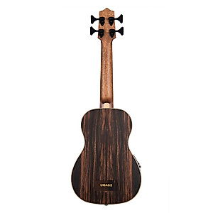 KALA, 4-String Ukulele, Right, Natural (UBASS-EBY-FS)