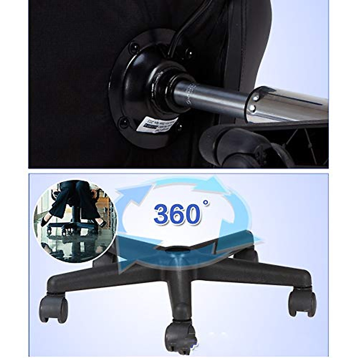 WEIYV- Chairs,Swivel Chairs, Work Chair Rotate Saddle Chair Lifting Master Stool with Roller Home Beauty Haircut Tattoo Artist Work Stool Salon Stool Massage Stool Fashion Choice