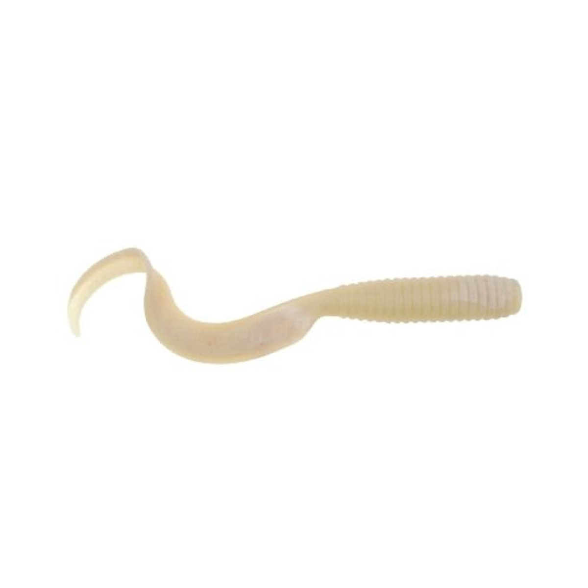 Berkley Gulp! Grub , White Glow, 6"
