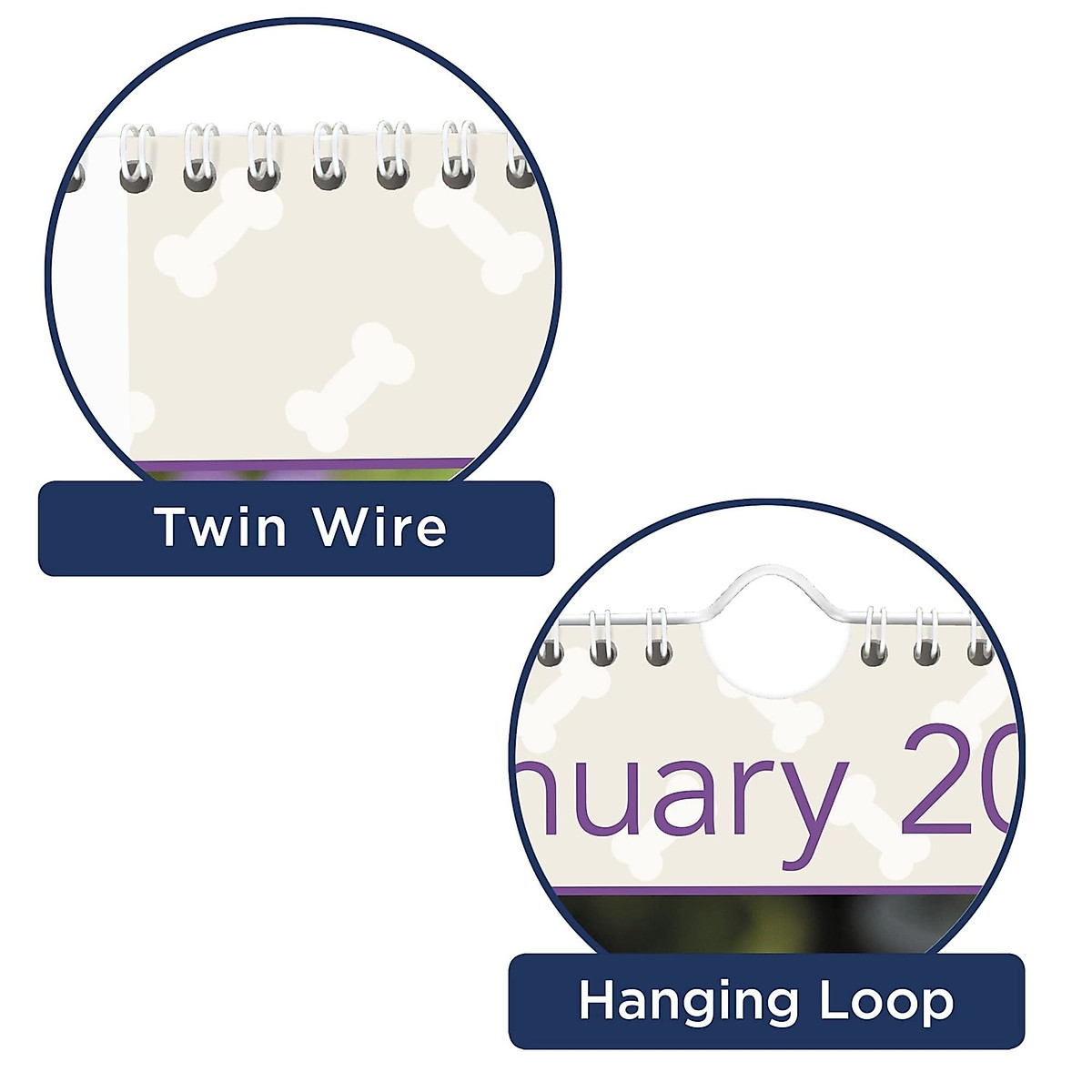 2024 AT-A-GLANCE® Puppies Monthly Wall Calendar, 15-1/2" x 22-3/4", January to December 2024, DMW16728