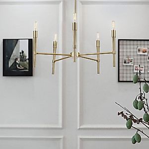 Globe Electric 80151 40W Vintage Edison Mini Tube Clear Glass Dimmable Incandescent Light Bulb 4-Pack, E12 Base, 210 Lumens, Edison Bulbs, Vintage Light Bulbs, E12 Light Bulb, Home Improvement