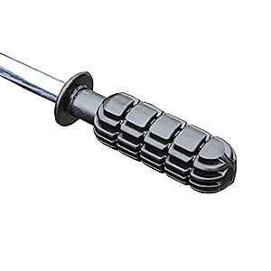 Hathaway Blueridge 48-in Competition Foosball Table, Arcade Table Soccer for Game Rooms, Includes (2) 31-mm Foosballs,Blue/Silver/Black