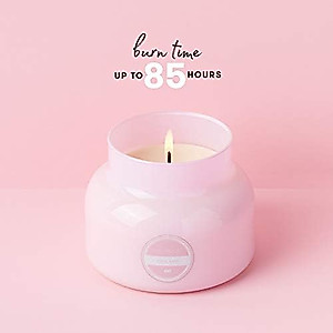 Capri Blue Volcano Scented Candles - Luxury Glass Jar Candles for Home Scented with Tropical Fruit & Sugared Citrus - Soy Wax Blend - Capri Blue Volcano - Bubblegum Color (19 oz)