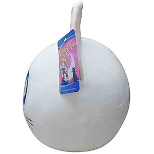 Sailor Moon Artemis Mochi Ball Plush Stuffed Animal - 14" Cute, Collectable and Cuddly Toy Character - Ultra-Soft Polyester Fabric