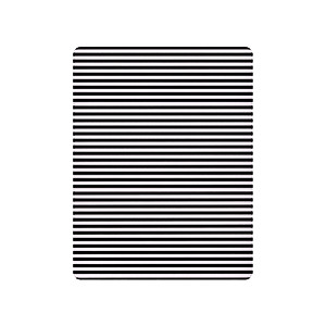 Kigai Black & White Stripe Crib Sheets for Boys Girls, Soft and Breathable Pack n Play Sheets, Portable Mini Stretchy Cribs Sheets, 39x27 Inch