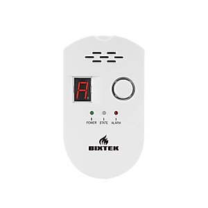 Natural Gas Leak Detector for Home, LPG Methane Propane Butane City Natural Gas Alarm…