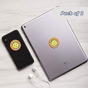 Scrub Daddy Screen Cleaning Microfiber Cloth Pads - Screen Daddy- Screen Cleaning Pads for Phone, Computer Screen, Eye Glasses, Lenses, Scratch-Free, Streak-Free, Reusable, Washable, 2ct