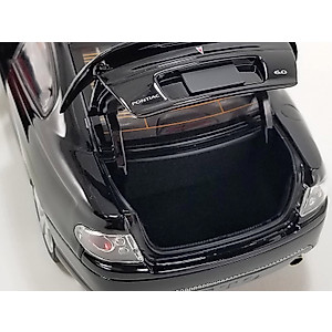 GMP 2006 Pontiac GTO Phantom Black with Red Interior Limited Edition to 450 Pieces Worldwide 1/18 Diecast Model Car 18981