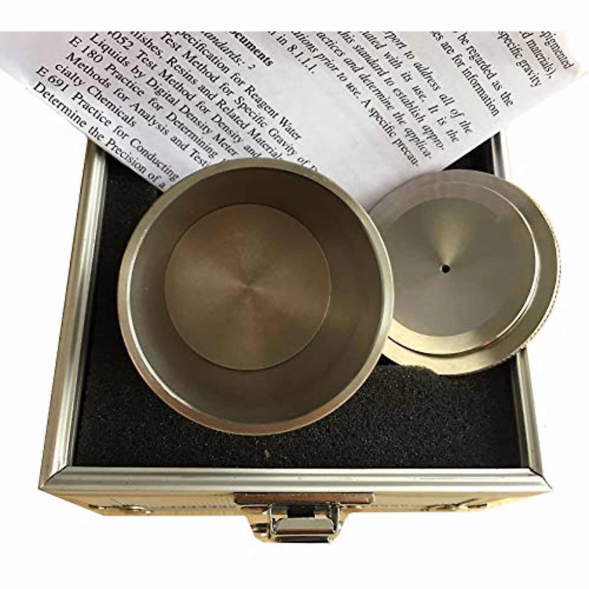 GLTL Optional Paint Density Specific Gravity Cups Stainless Steel (100ml)