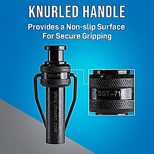Jonard SST-716 Security Shield Tool with Black Oxide Finish, For 7/16" Hex Shielded F Connectors