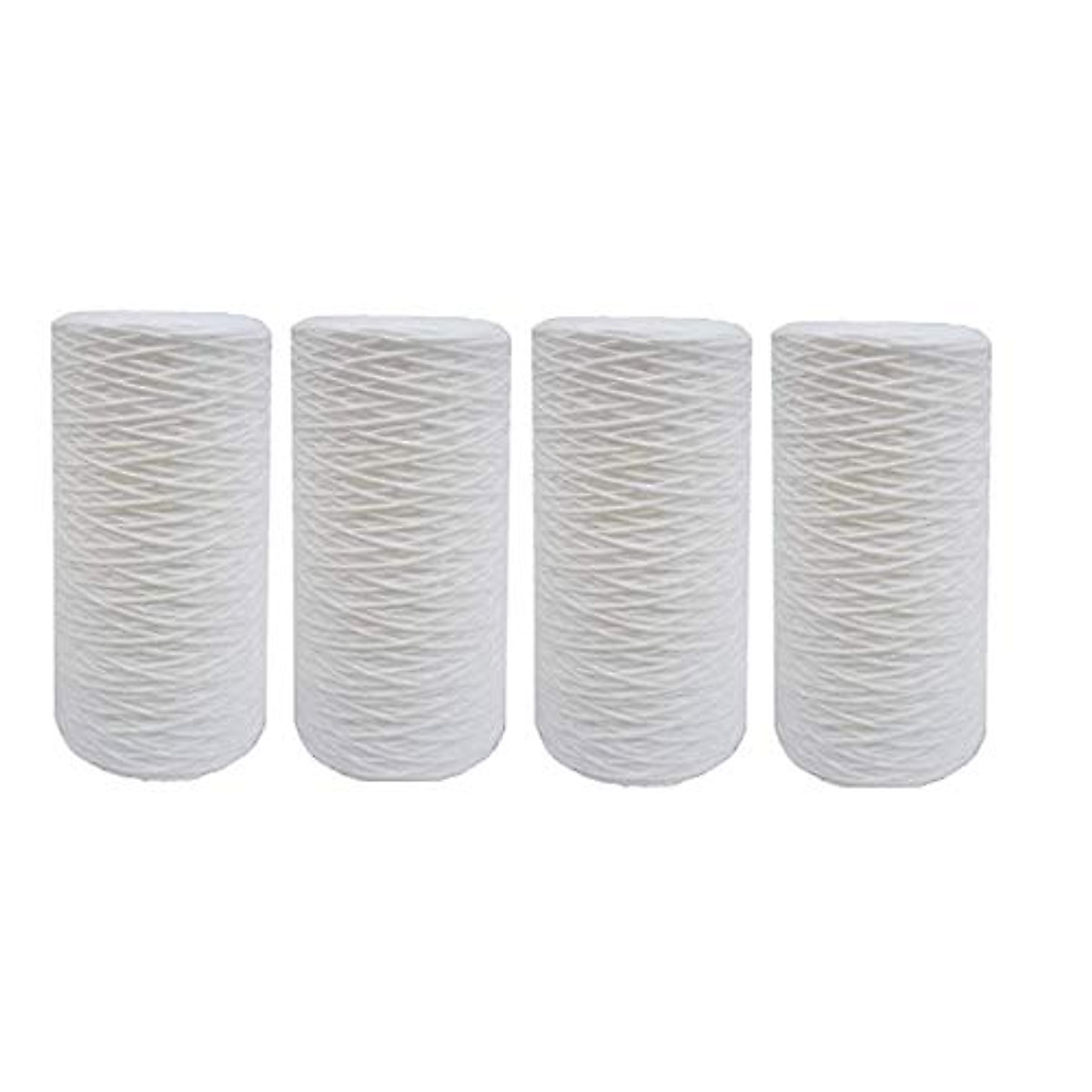 Pack of 4 Compatible Replacement for Pelican Water PC40 10" x 4.5" 5 Micron Sediment Replacement Filters by IPW Industries Inc.