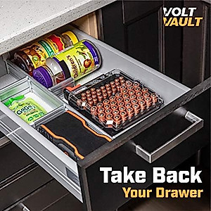 Battery Tester Checker (1 Pack w/Organizer)