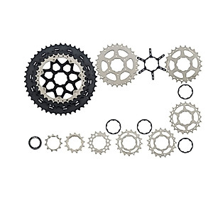 Shimano SLX CS-M7000 Cassette - 11 Speed, 11-40t, Silver/Black