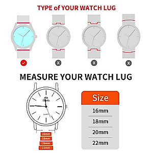 GEZHUCAO Smartwatch Bands (21MM, SILVER)