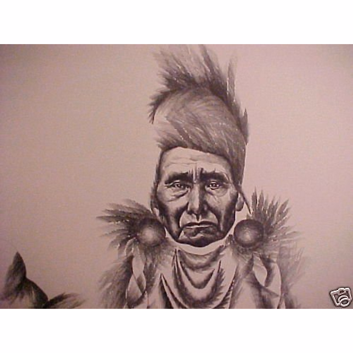 MARISOL ESCOBAR ORIG.LITHO ~CHIEF JOSEPH SPECIAL 1980